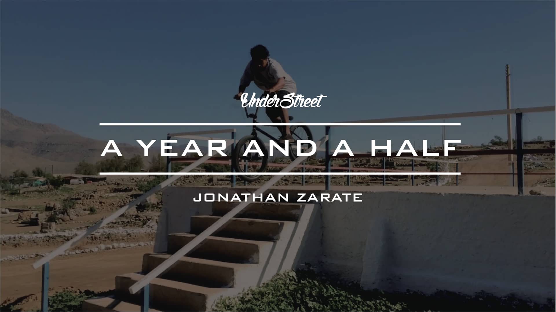 JONATHAN ZARATE - UnderStreet A YEAR AND A HALF on Vimeo