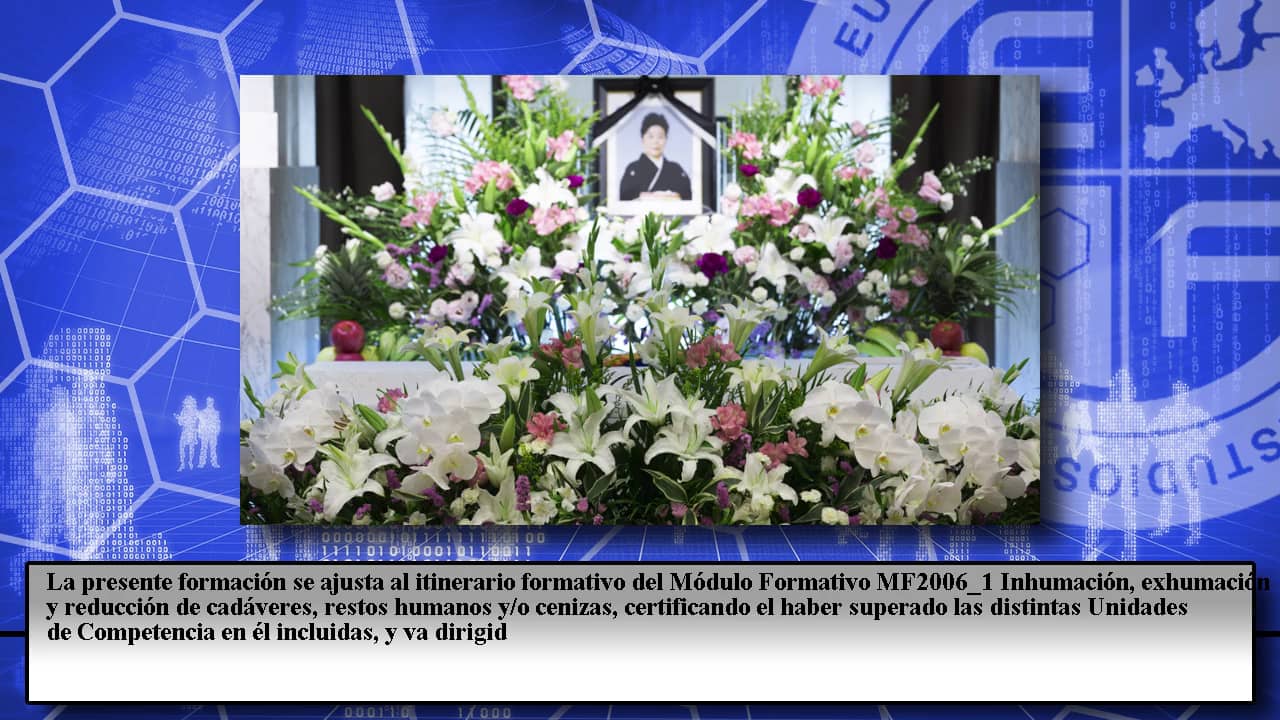 Inhumación, Exhumación y Reducción de Cadáveres, Restos Humanos y/o ...