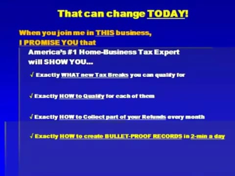 Dr. Ron Mueller- Home Based Business Tax Benefits on Vimeo