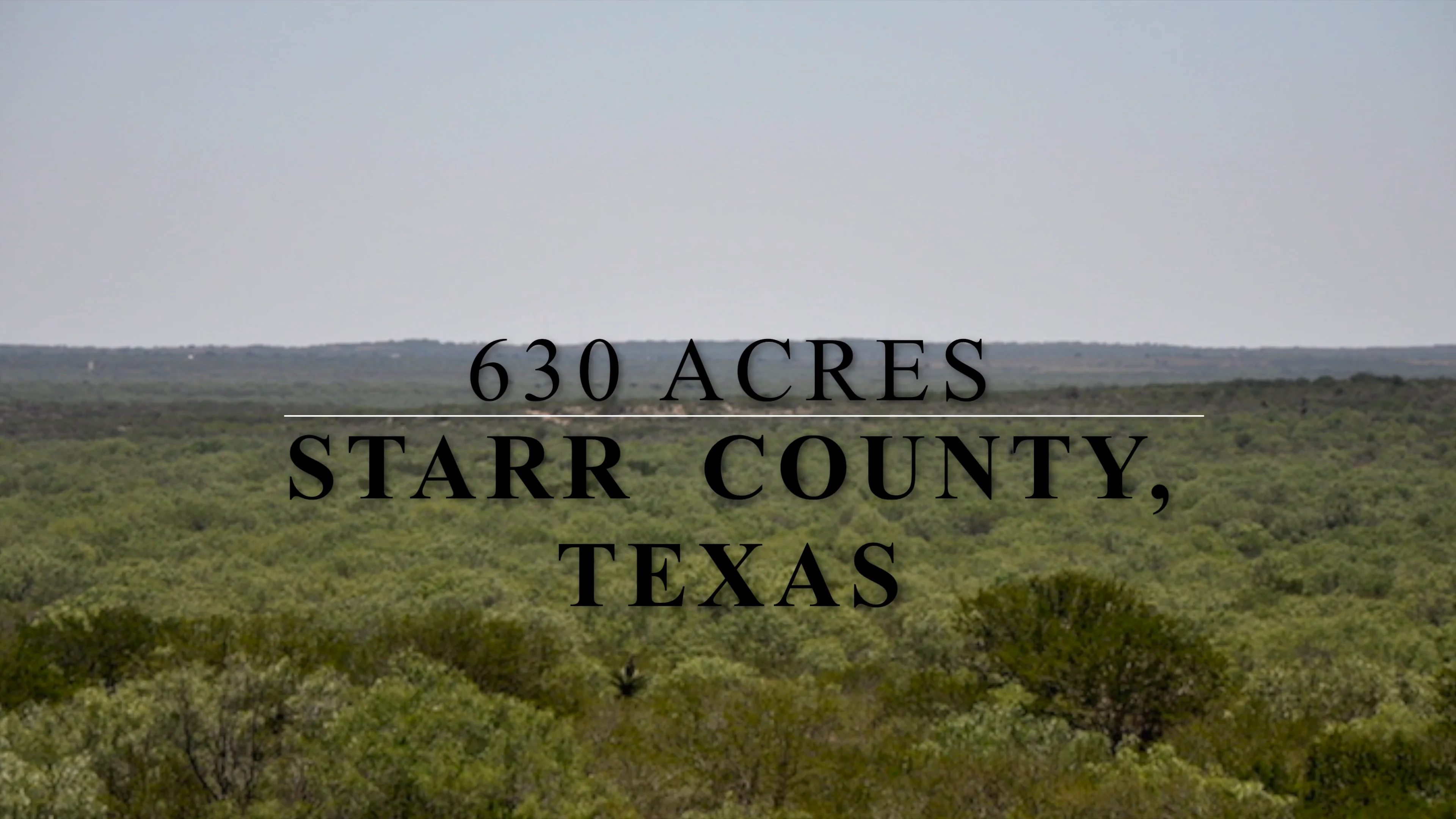630 Acres Ranch For Sale in Starr County, Texas on Vimeo