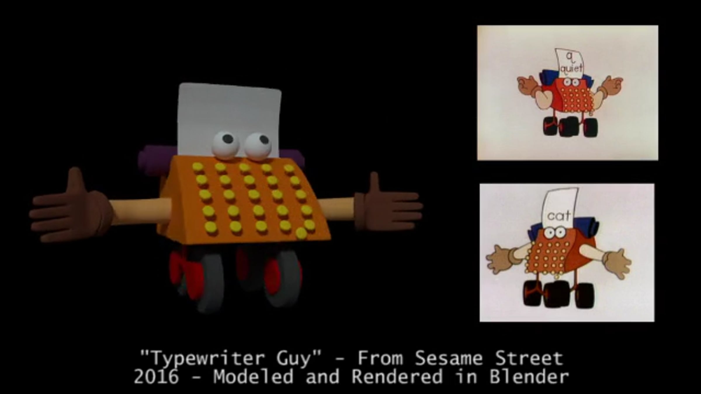 Typewriter Guy Model | Videos & Movies on Vimeo
