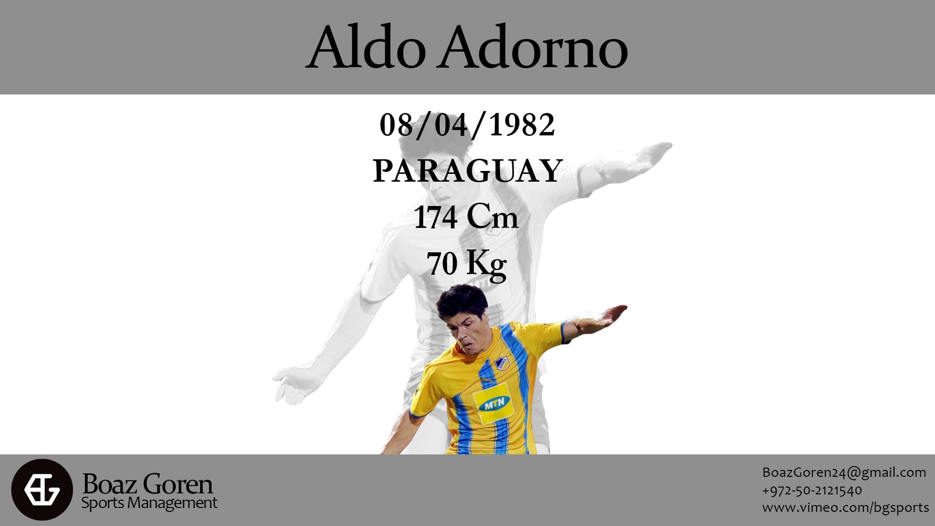 Striker | Aldo Adorno on Vimeo