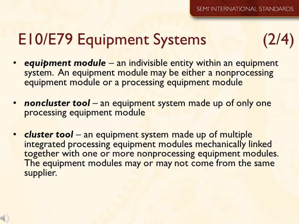 SEMI E79 Standard Overview on Vimeo