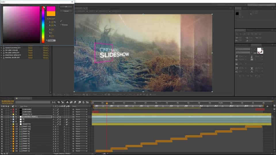 After Effects Template - Cinematic Slideshow on Vimeo