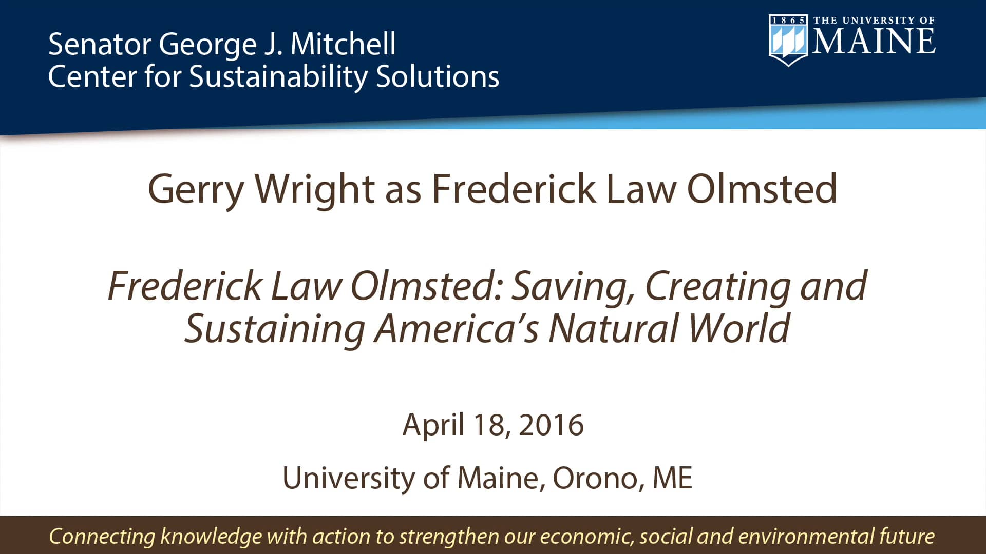 Gerry Wright, Mitchell Center Seminar Series, 4/18/2016 on Vimeo