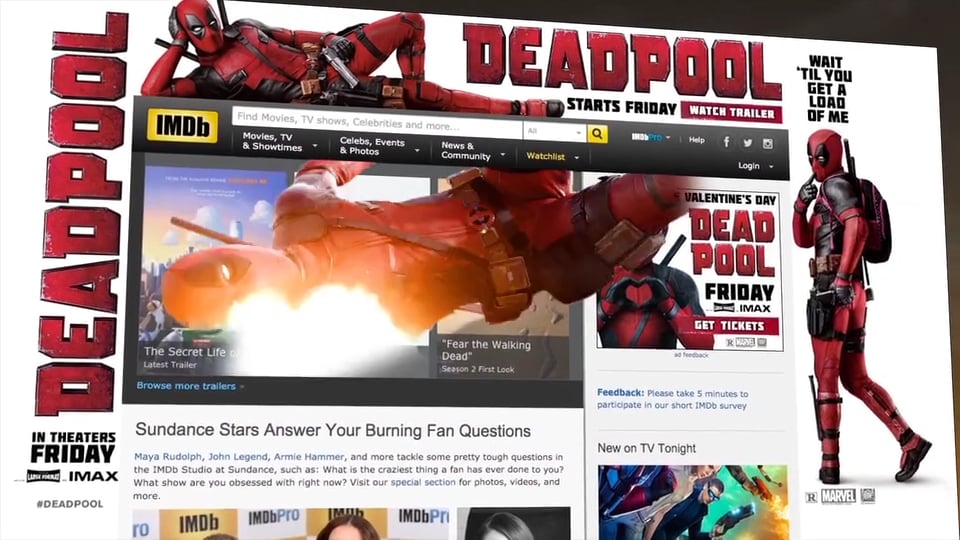 Deadpool Online Media Campaign on Vimeo