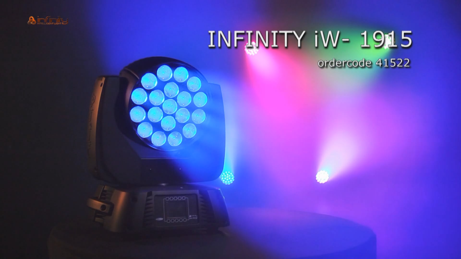 Infinity iW-1915. Ordercode: 41522. on Vimeo