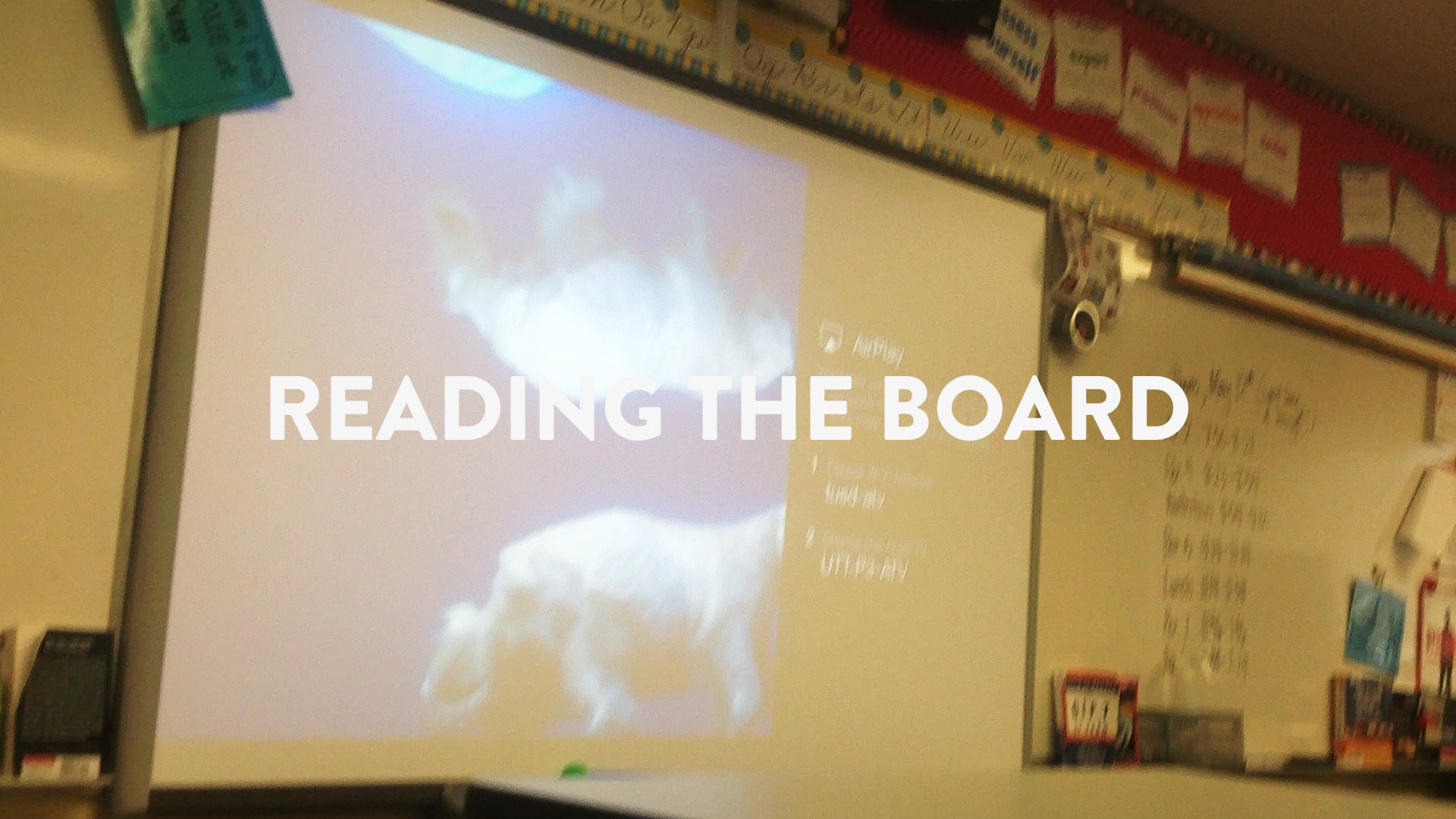 Reading The Board on Vimeo