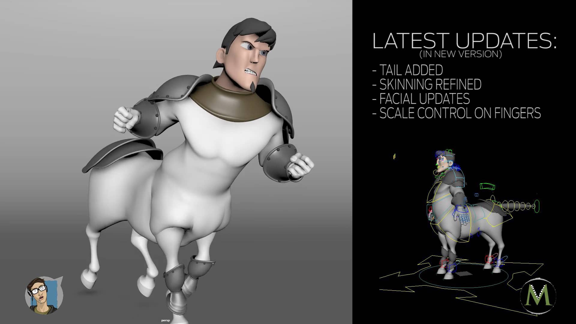 Centaur Quadruped Animation on Vimeo