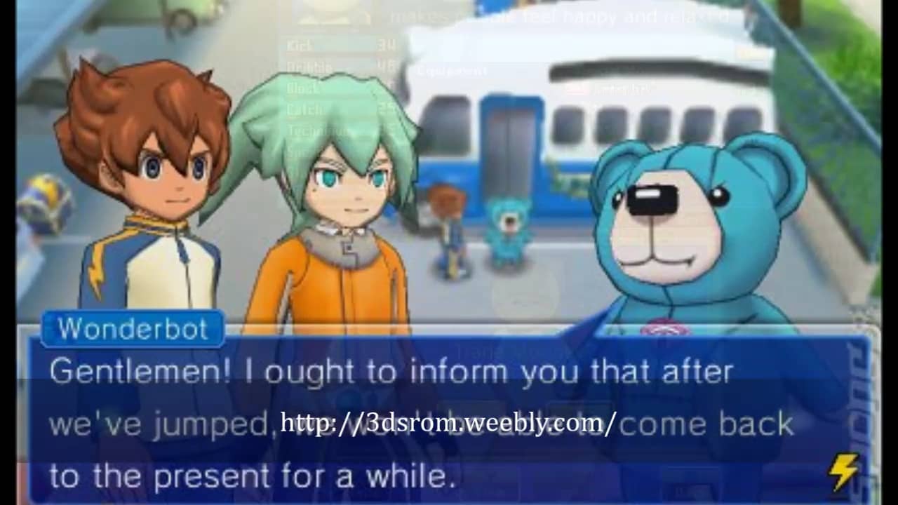 Inazuma Eleven GO Chrono Stones Wildfire 3DS Citra Emulator Download ...