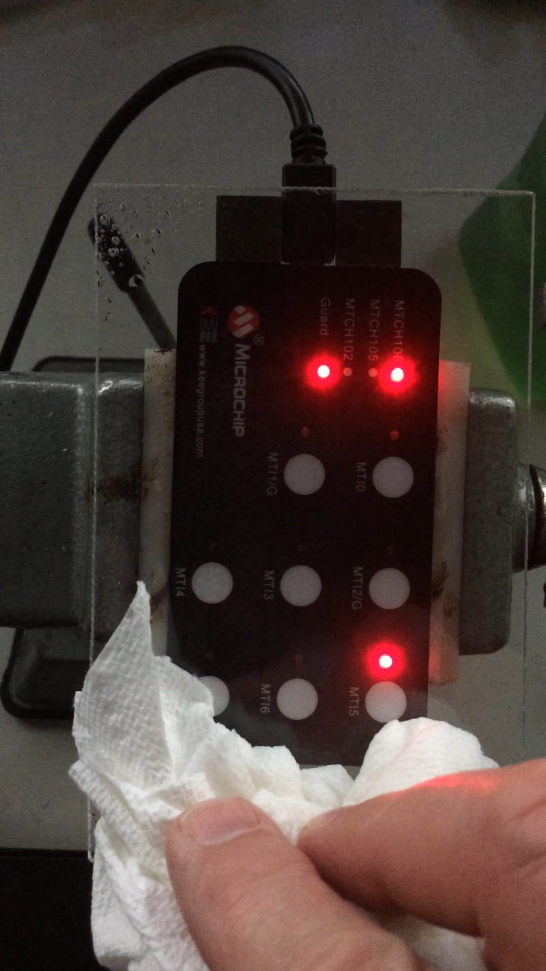 Test with damp rag on Vimeo