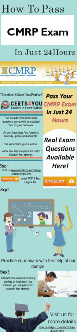How to pass CMRP exam in first attempt? on Vimeo