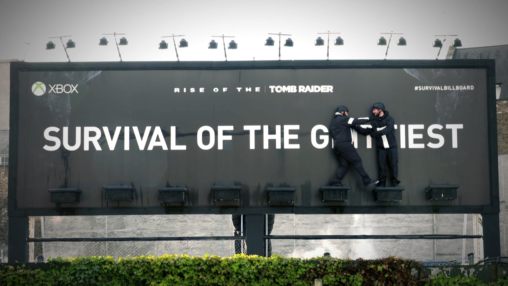 Microsoft Xbox "Survival Billboard" on Vimeo