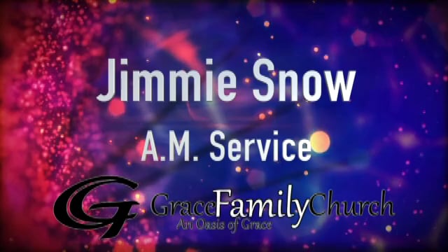 Jimmie Snow: a.m. Service 05/22/16 on Vimeo