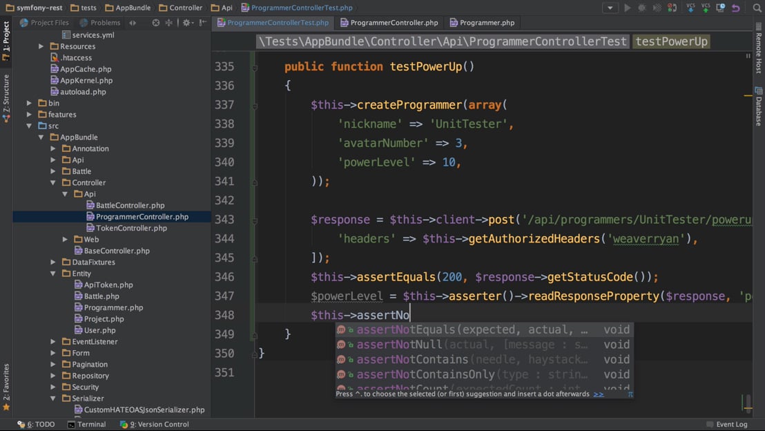Weird Endpoint Command Power Up A Programmer Symfony Restful Api Hypermedia Links