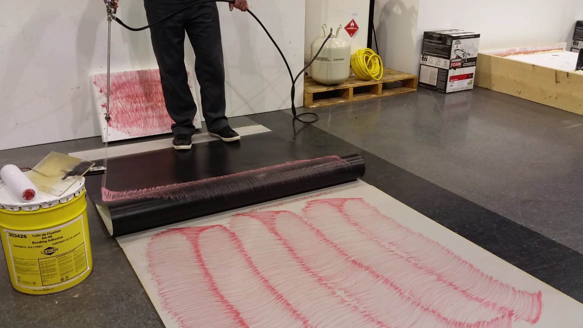 Adhésif à pulvériser haute température Ultrastick - LEXCOR