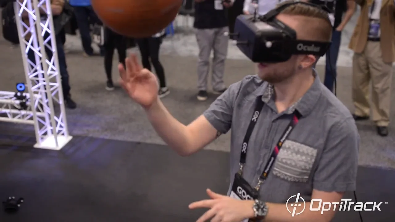 OptiTrack @ GDC 2016 - Real Basketball in Virtual Reality on Vimeo