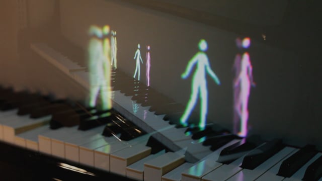 Dancing on a piano with projection mapping - Projection Mapping Central