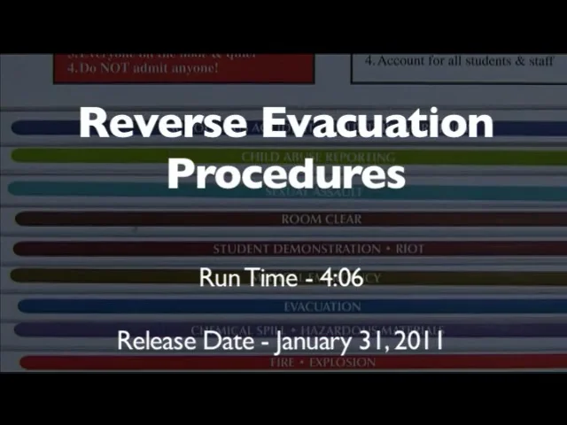 Reverse Evacuation Protocols ~ LCSD on Vimeo