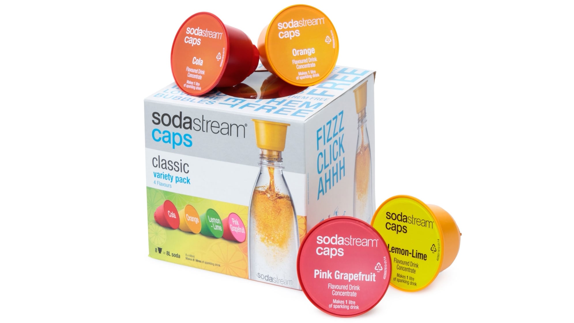 SodaStream Caps Variety Pack - Classic on Vimeo