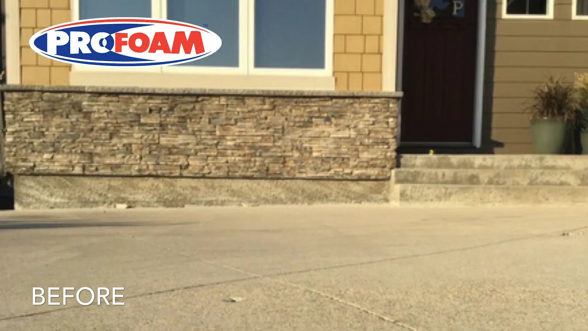 Concrete Leveling and Lifting with Polyurethane Foam by Profoam