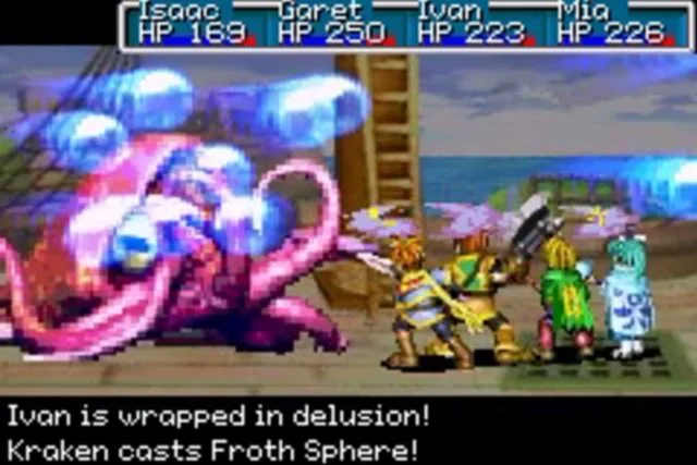 Golden Sun Boss Battle - KRAKEN on Vimeo
