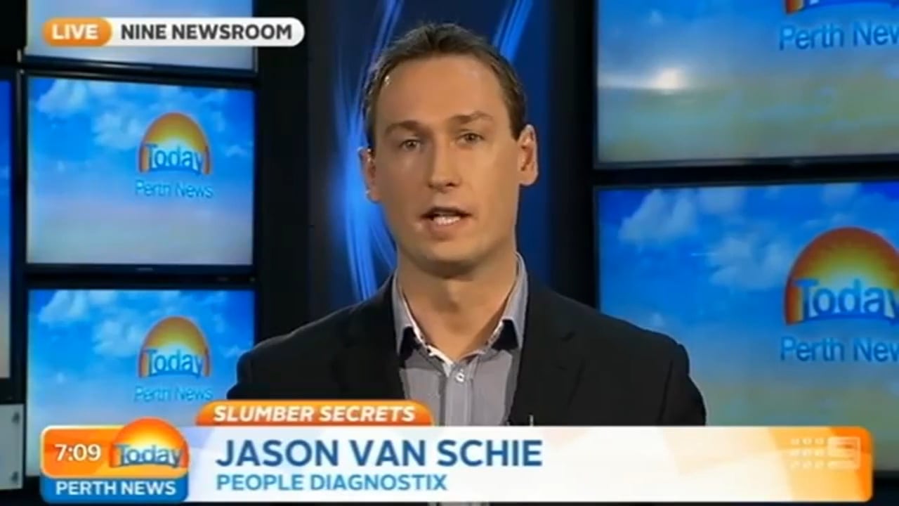 Interview with Jason van Schie on Channel 9 Today Morning News on Vimeo