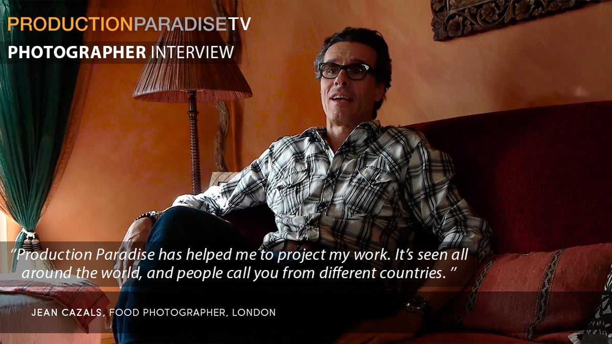Award-winning food photographer Jean Cazals' interview about his ...