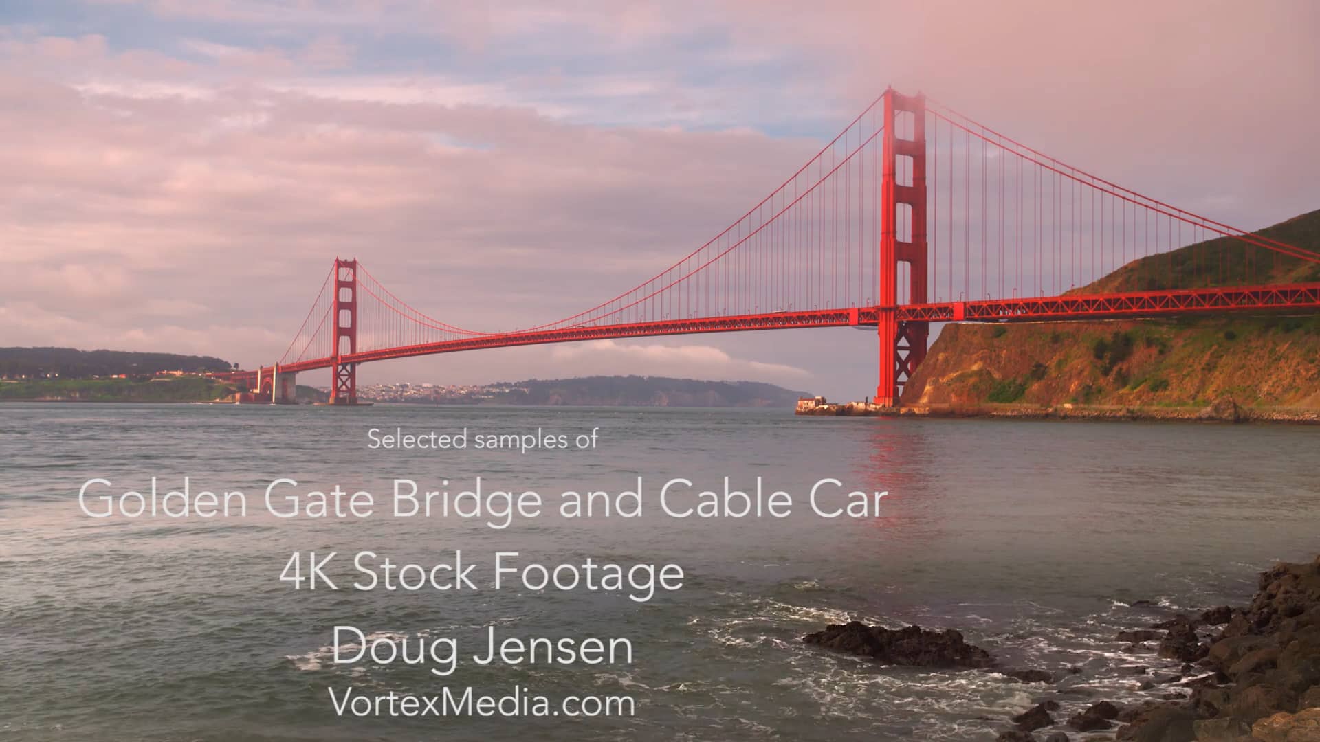 Golden Gate and Cable Car 4K Stock Footage on Vimeo