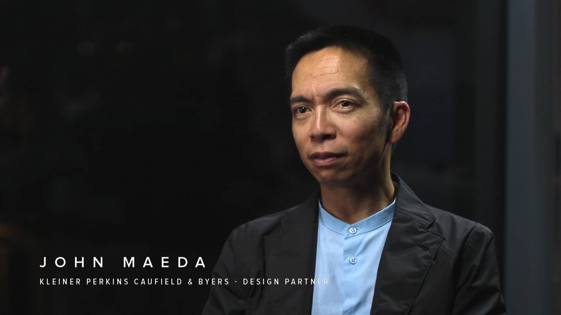 DESIGN DISRUPTORS - Behind the scenes - John Maeda on Vimeo
