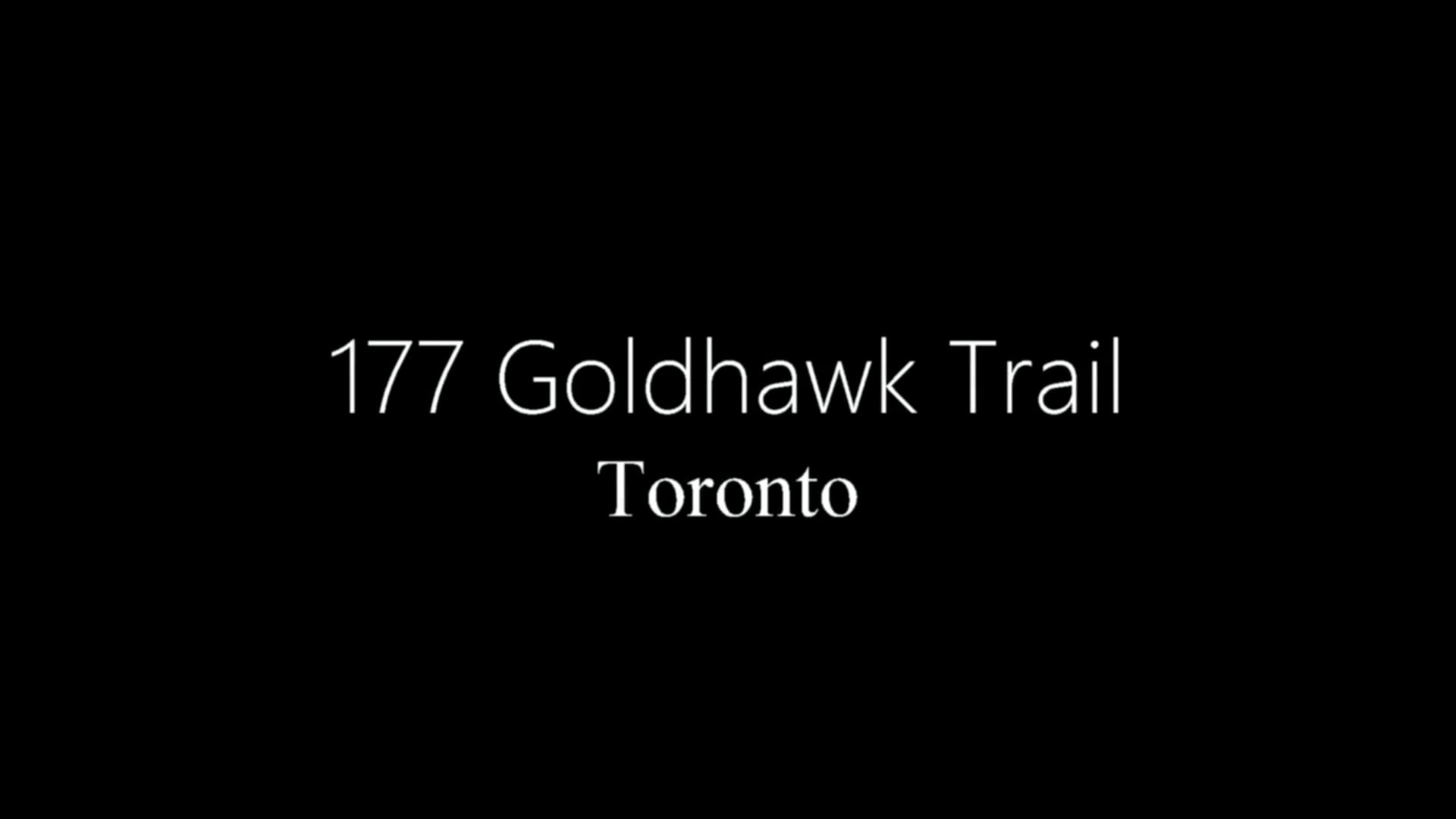 177 Goldhawk Trail, Toronto, E3510811 on Vimeo
