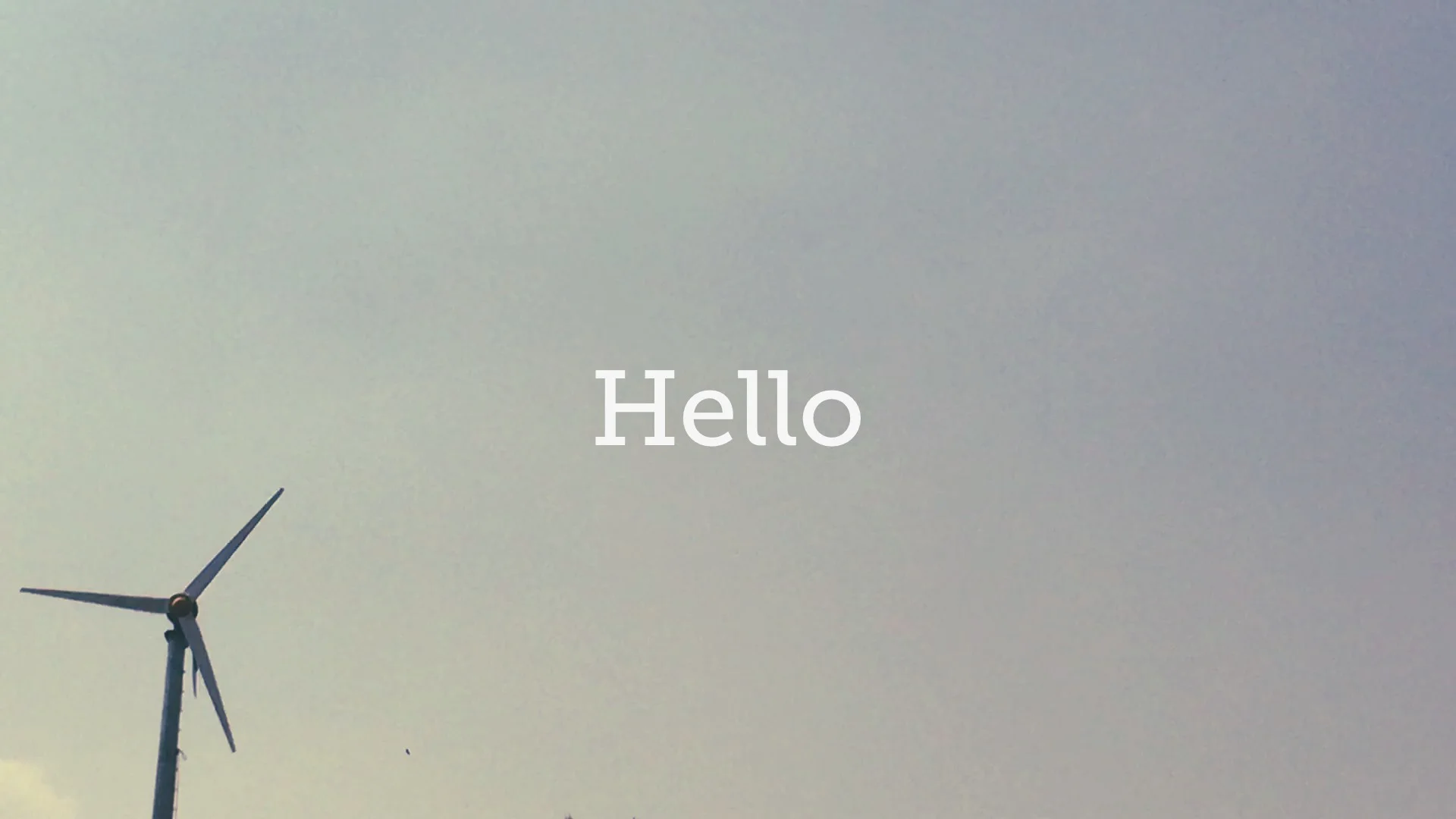 Hello on Vimeo