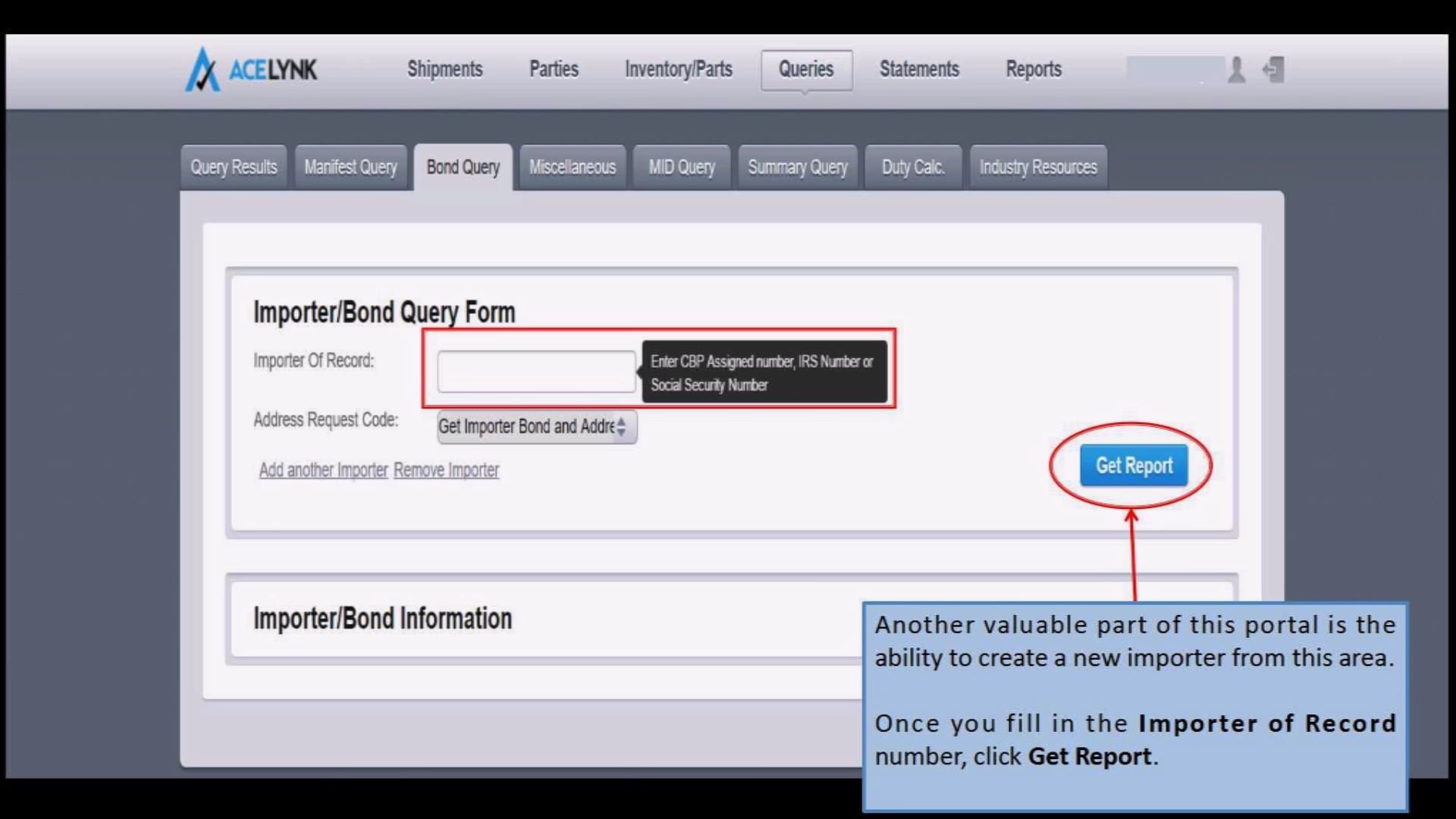 ACELYNK Navigation Overview 2 on Vimeo