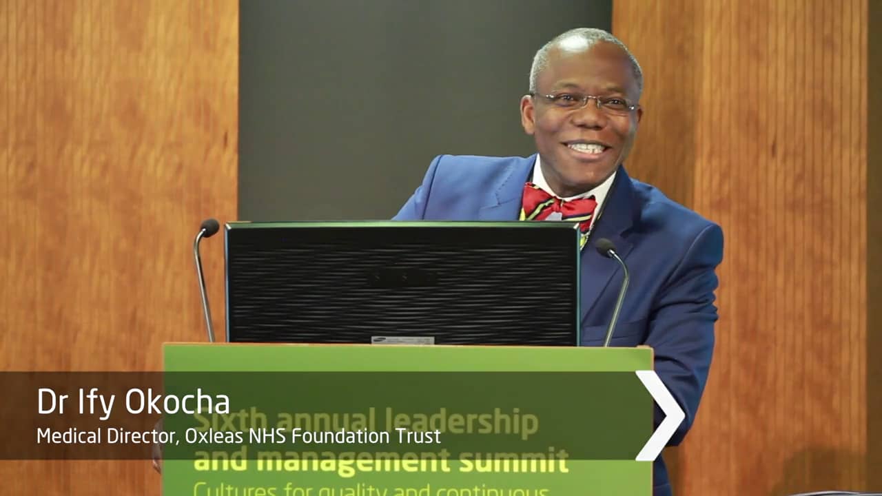 Ify Okocha: Delivering continued improvements and positive outcomes for patients on Vimeo