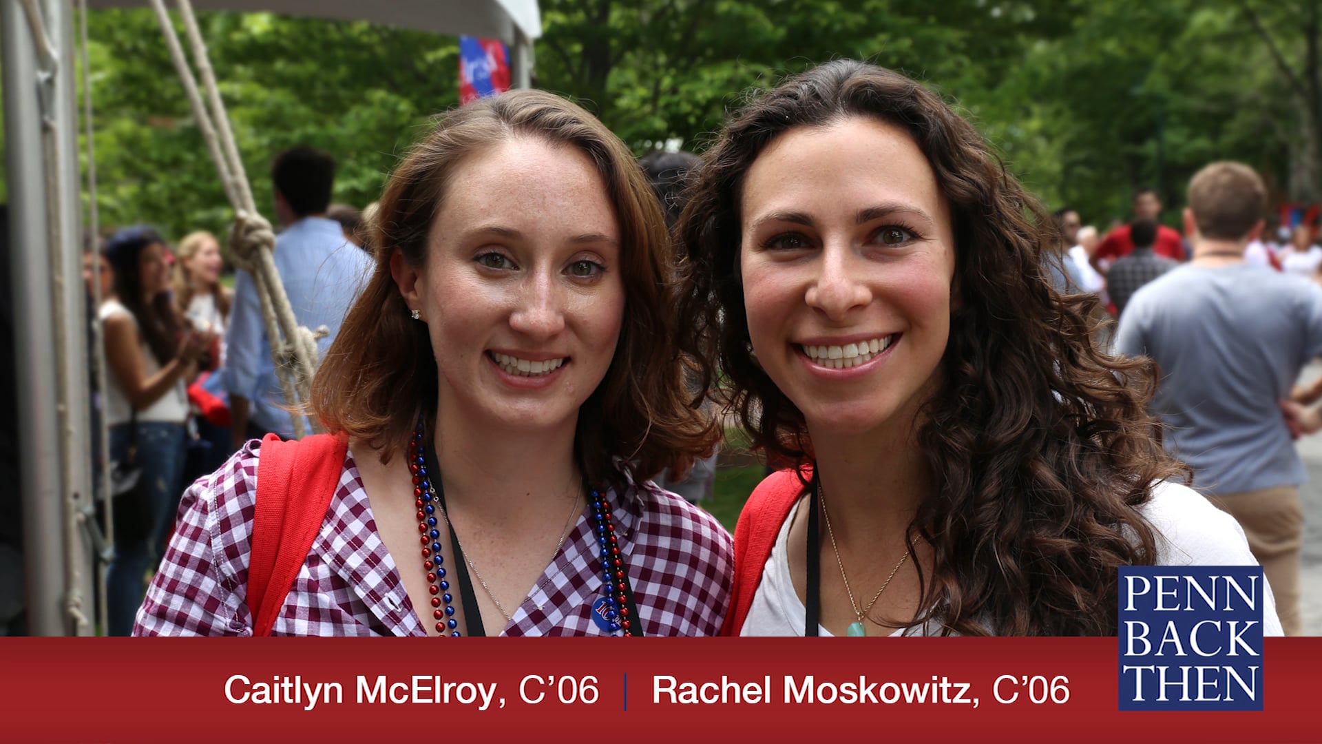 Penn Back Then: Caitlyn McElroy, C'06 | Rachel Moskowitz, C'06 on Vimeo