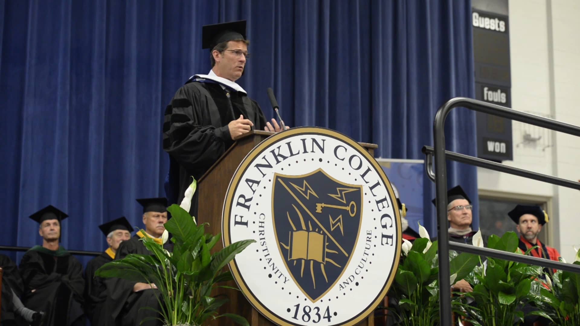 Steve Alford Presents 2016 Franklin College Commencement Address on Vimeo