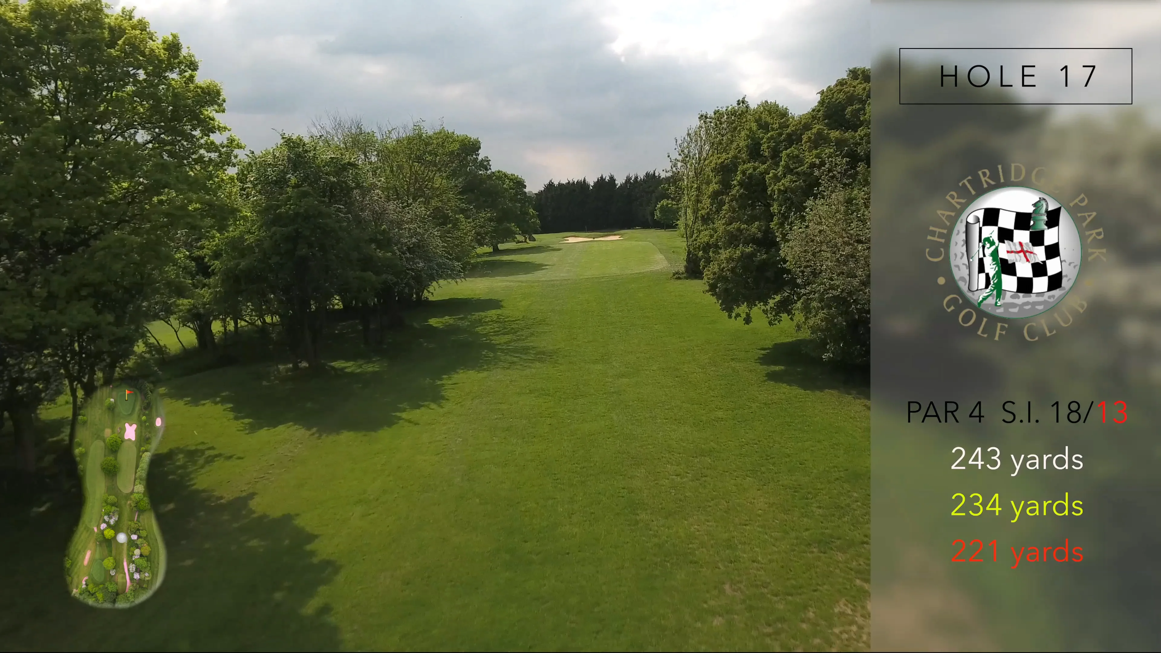 Chartridge Park Golf Club - Chartridge Hole 17 on Vimeo