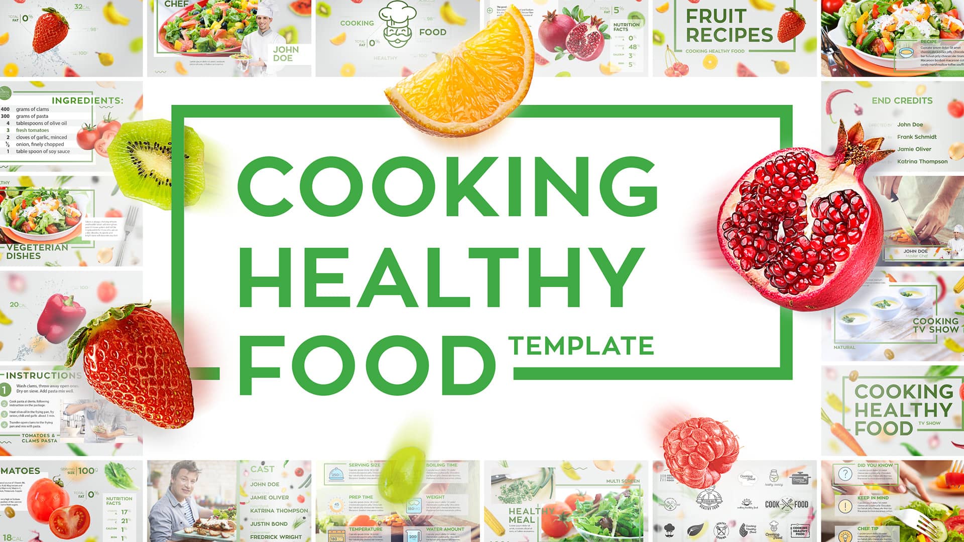 Cooking Helthy Food - Universal After Effects Video Template on Vimeo