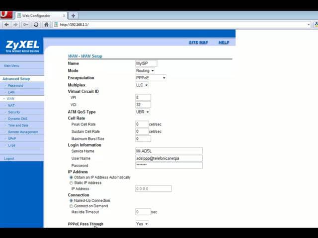 Configura tu router Zyxel P-660R-D1 on Vimeo
