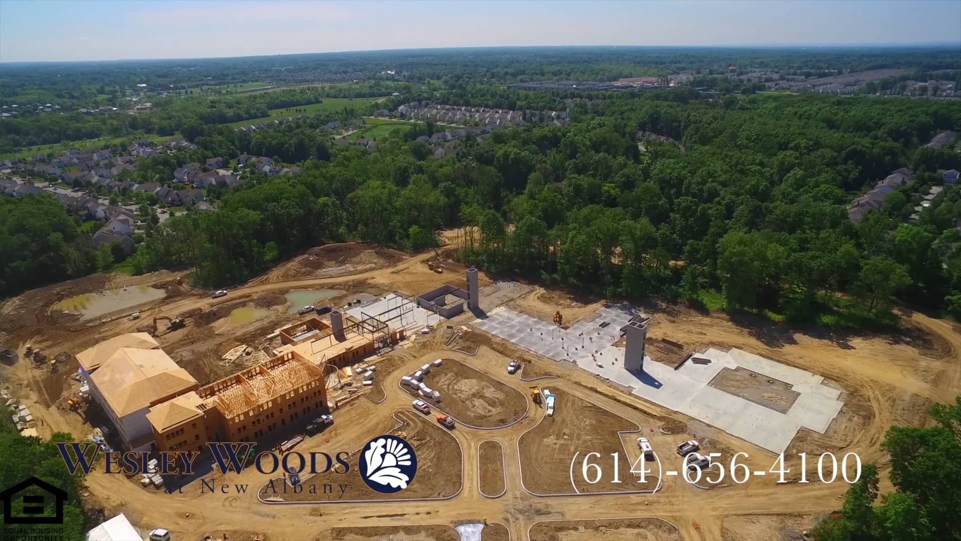Wesley Woods at New Albany - Aerial Video on Vimeo