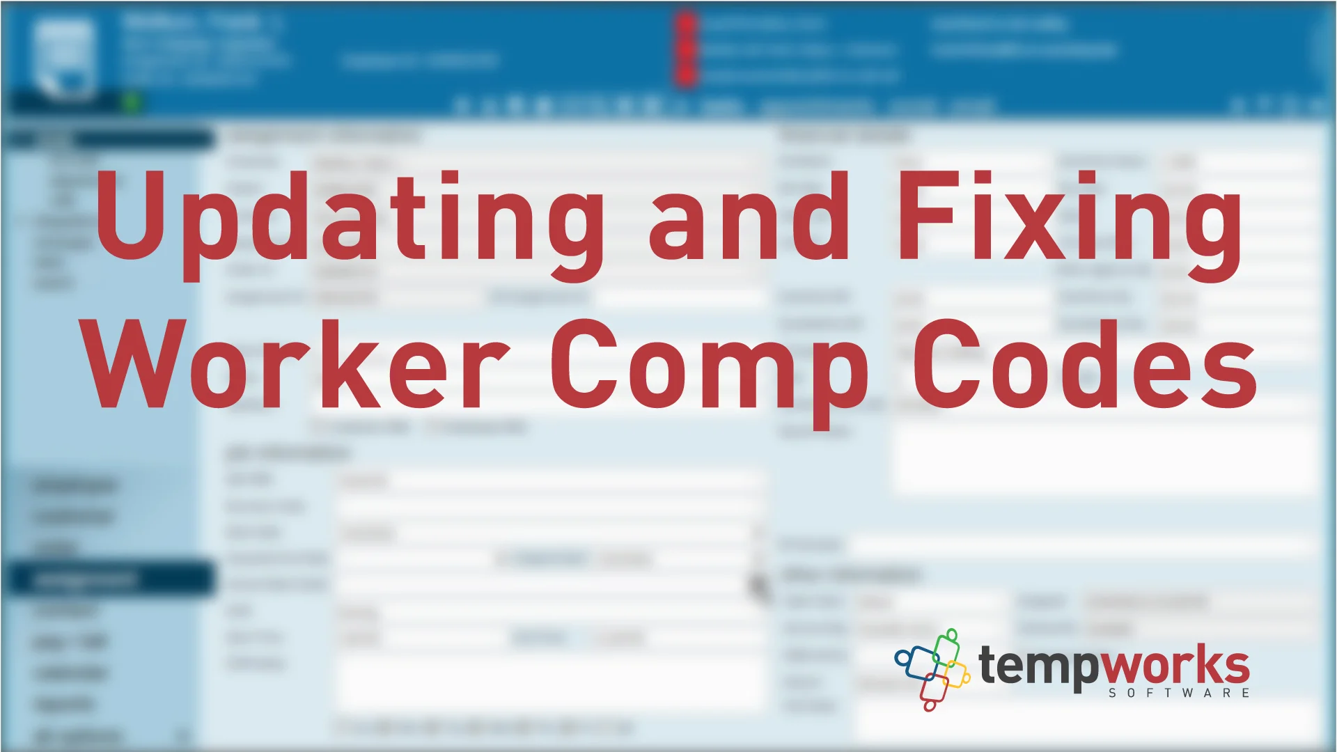 Updating and Fixing Worker Comp Codes on Vimeo