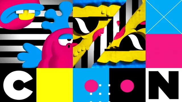 Yellow Cartoon Network