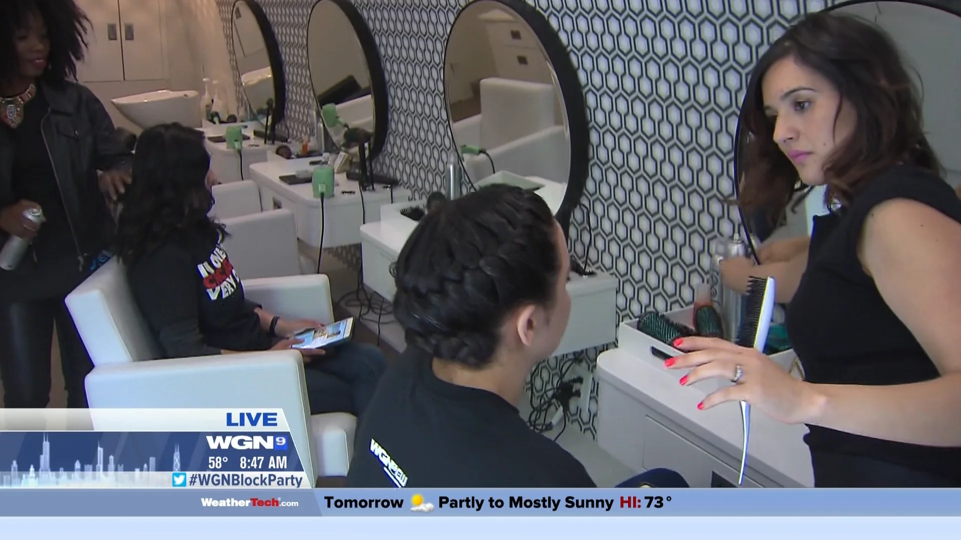 JOOJ Blow Dry on WGN Morning Show 2016-05-20 on Vimeo