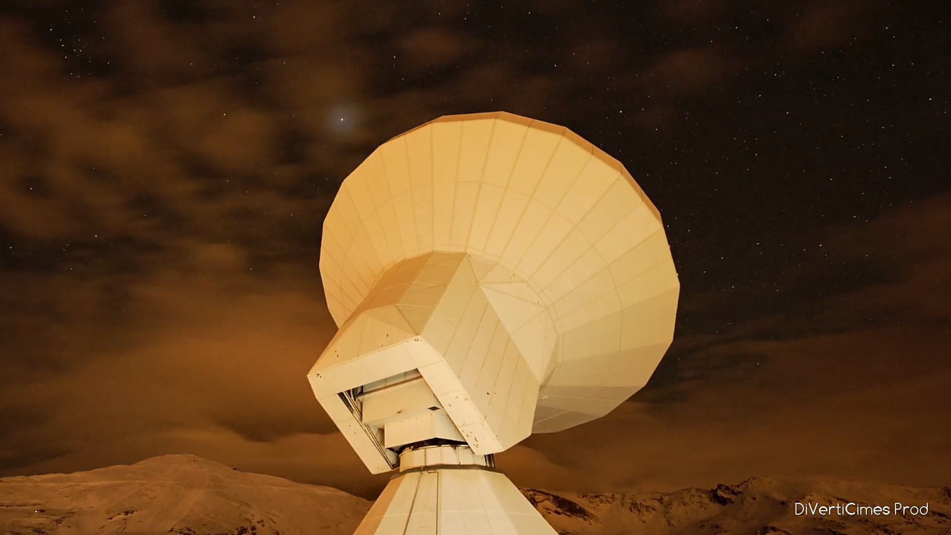IRAM observatory, antenna timelapse on Vimeo