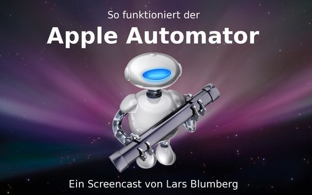 So funktioniert der Apple Automator on Vimeo