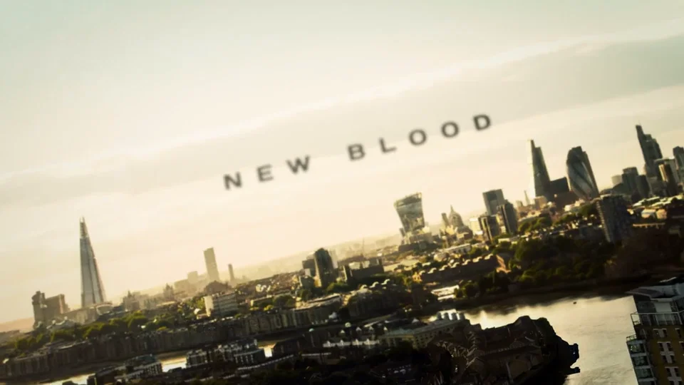 New Blood opening titles