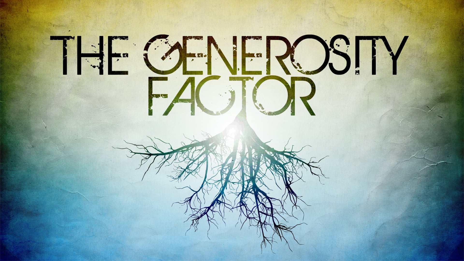The Generosity Factor on Vimeo