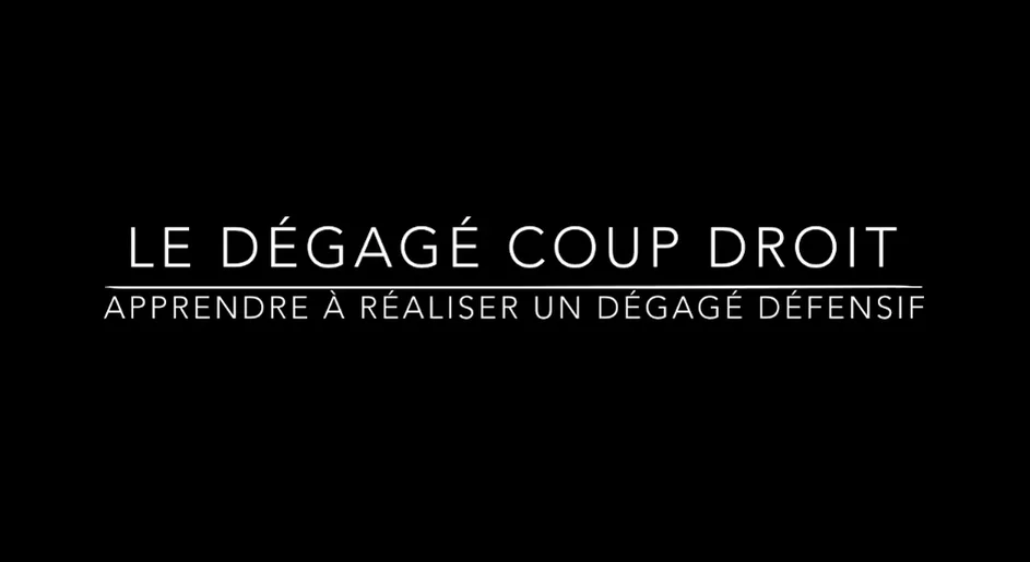 Apprendre à réaliser un dégagé défensif on Vimeo