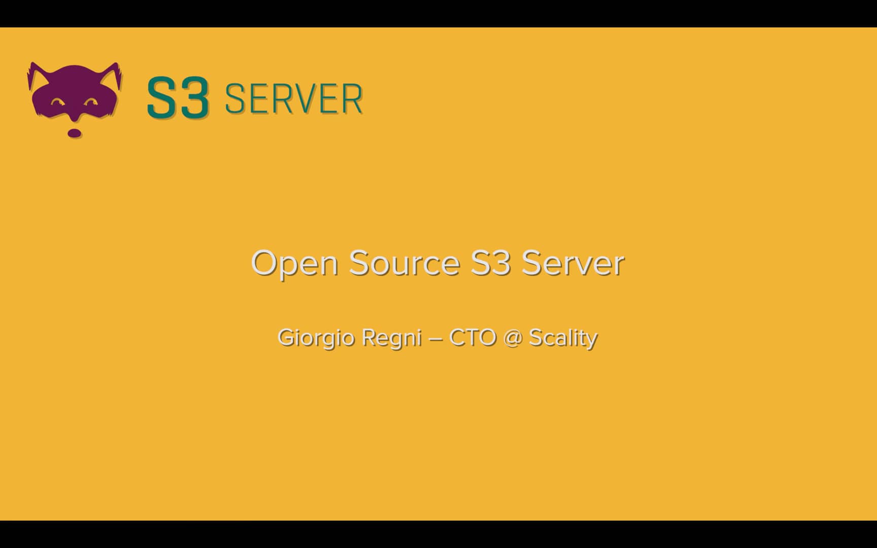 Introduction to Scality S3 Server on Vimeo