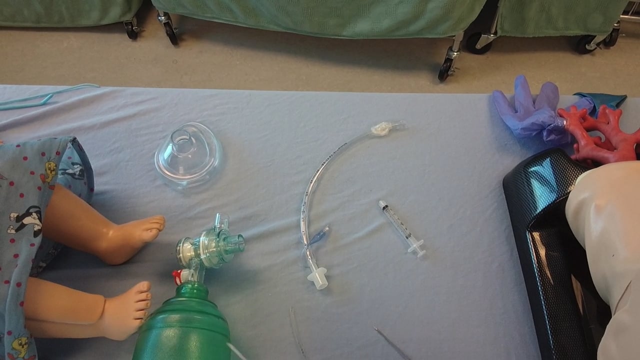 Needle Cricothyrotomy Setup POV on Vimeo